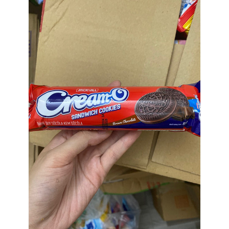 Bánh Quy Kem Socola/Sữa/Dâu Cream-O Thỏi 54g/85g | Shopee Việt Nam