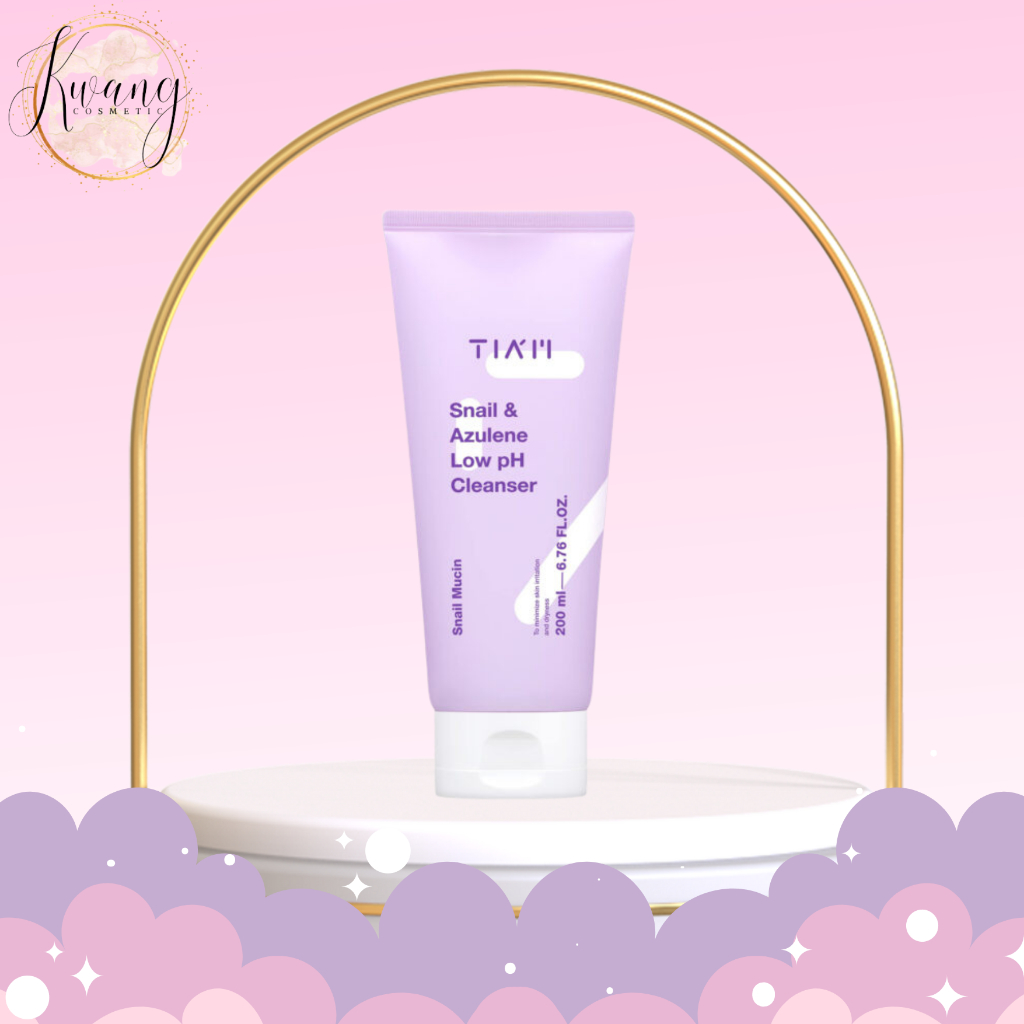 Sữa rửa mặt dịch ốc sên, hoa cúc TIAM Snail Cho Da Dầu Mụn 200ml ...