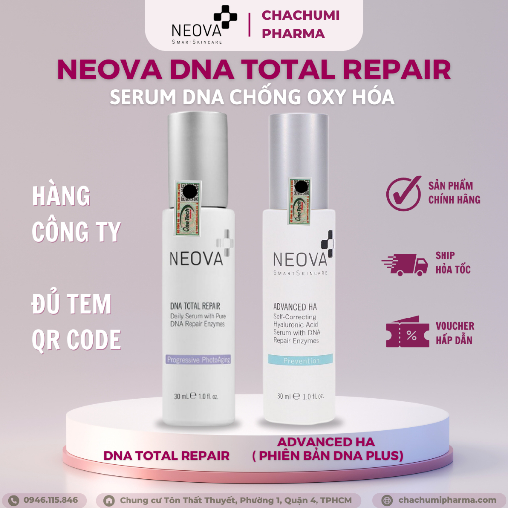 Serum Neova DNA Total Repair và Neova Advanced HA - Serum Phục Hồi Cấp ...