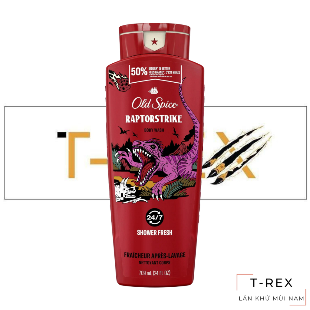 Sữa Tắm Old Spice Hương Nước Hoa Raptorstrike 709ML | Shopee Việt Nam