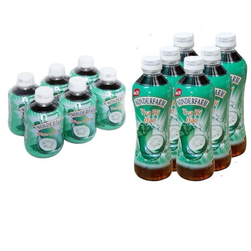 Lốc 6 Chai Trà Bí Đao Thanh Mát 280ml /440ml | Shopee Việt Nam