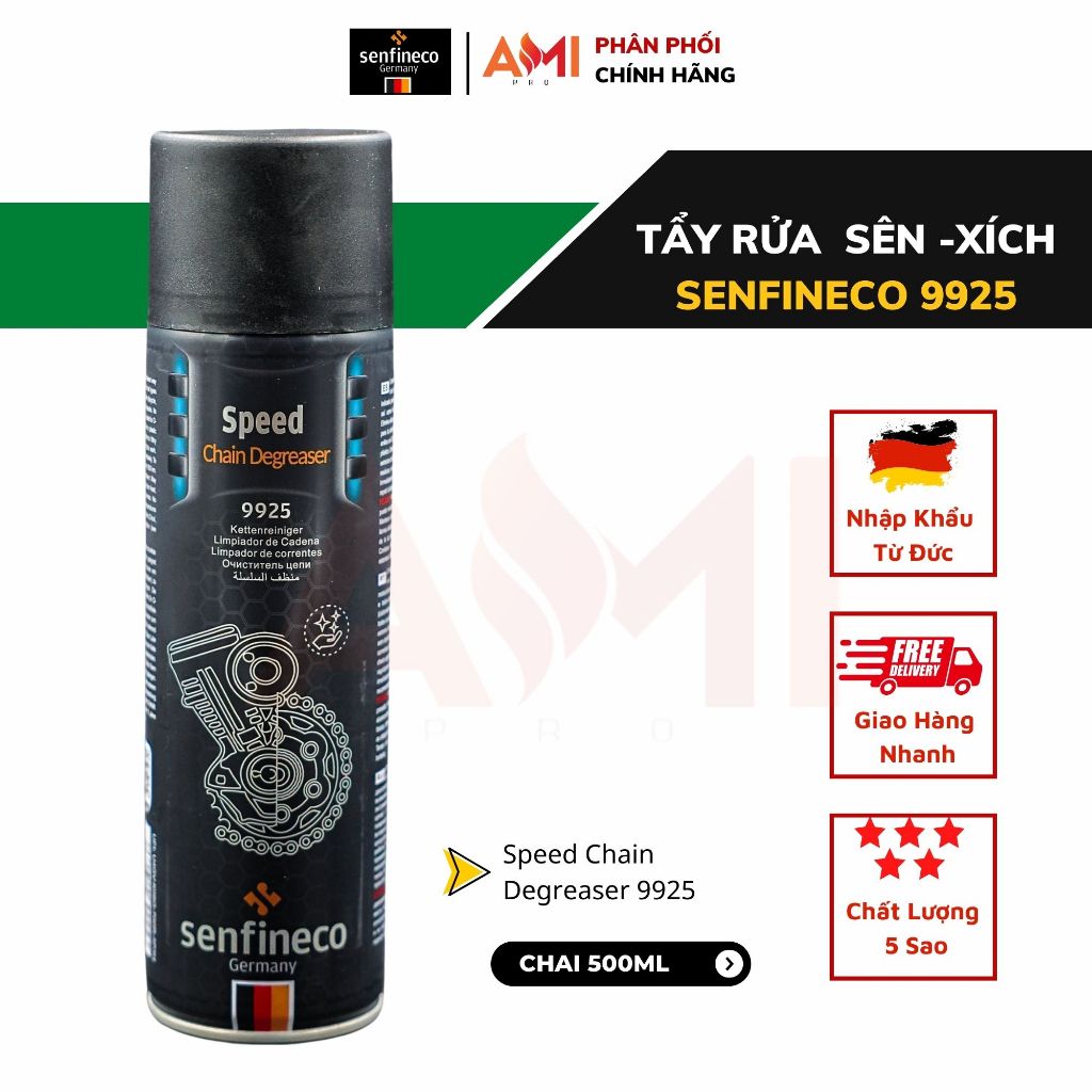 Tẩy Rửa Vệ Sinh Sên Xích Chuyên Dụng Senfineco Speed Chain Degreaser ...
