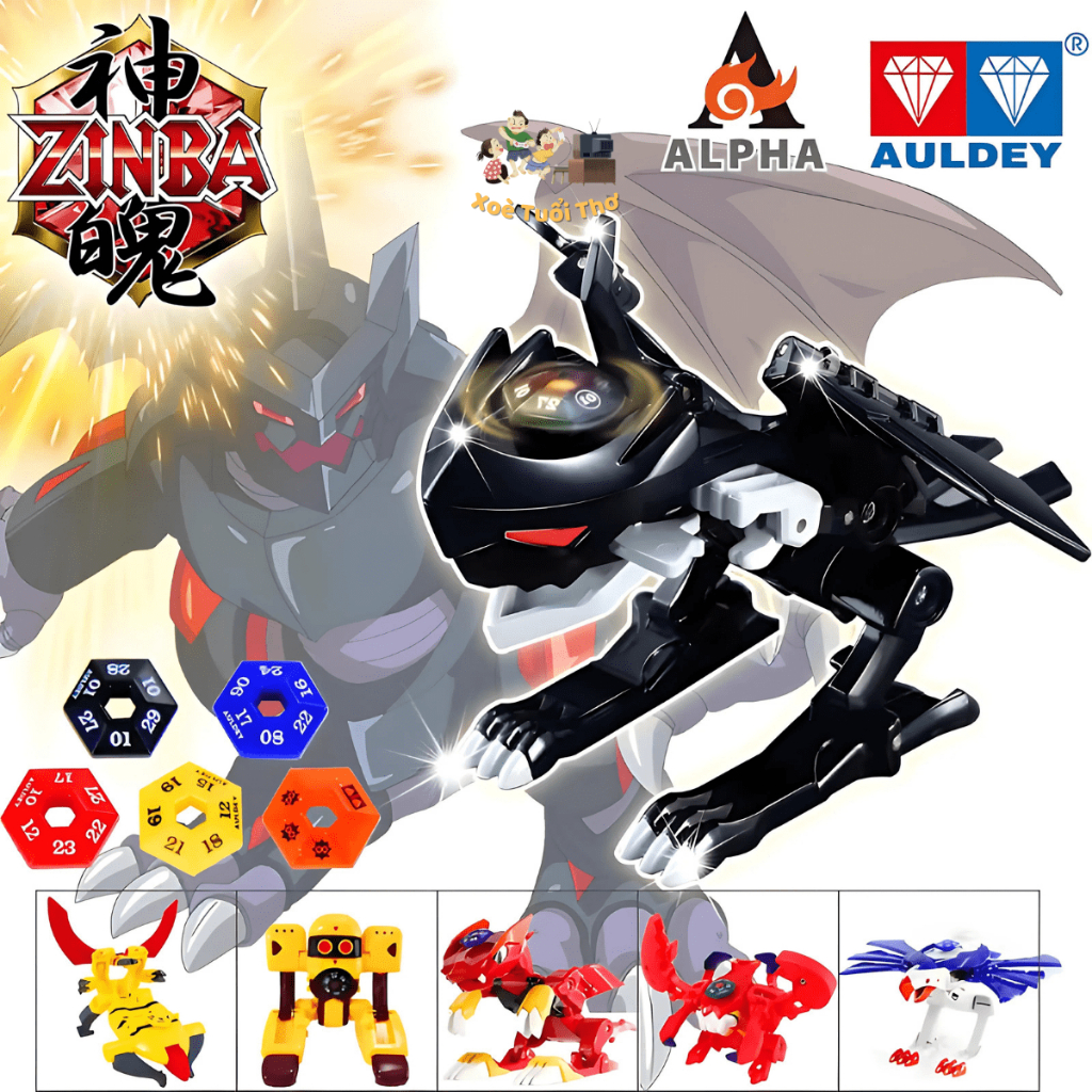 Đồ chơi tuổi thơ Zinba chính hãng Auldey giá rẻ nguyên hộp | Shopee ...