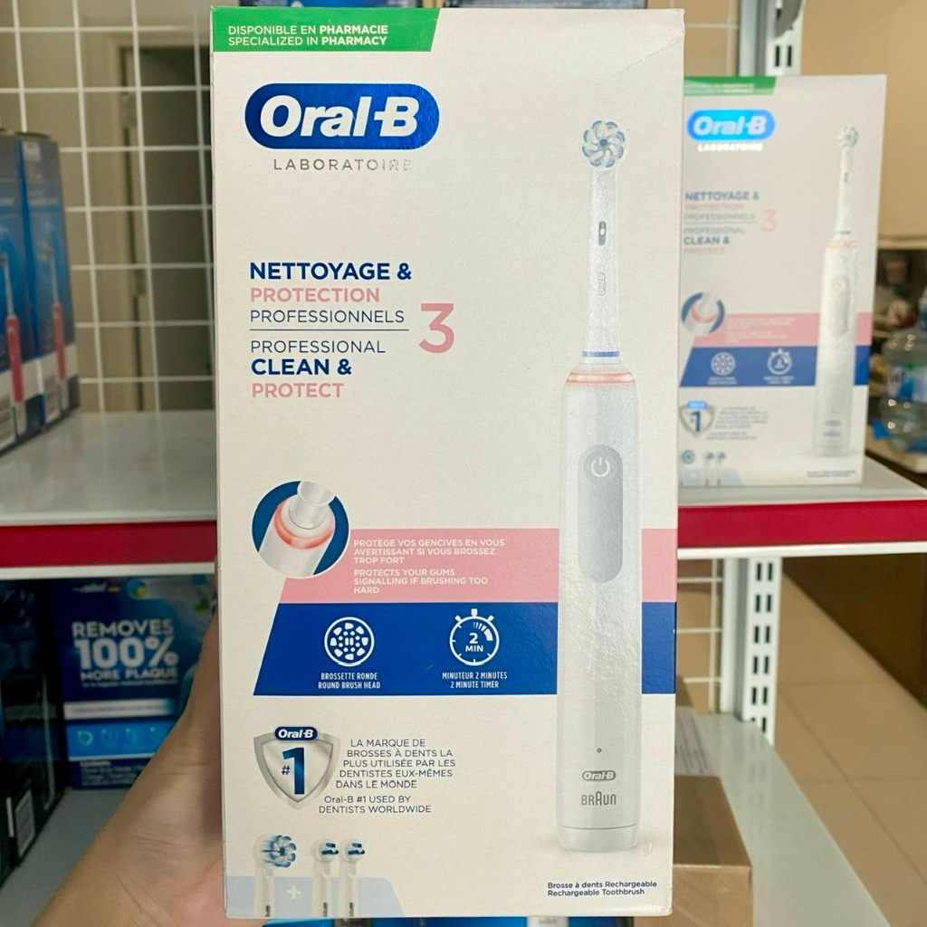 [Made In Germany] Bàn Chải Điện Oral-B Braun Pro 3 3000 - Cảm Biến Lực ...