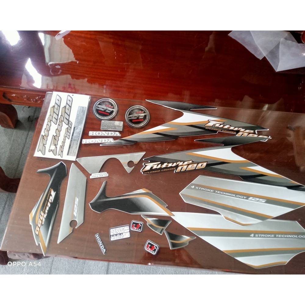 ( tem kèm bộ gt) trọn bộ tem xe future neo màu đen xám xịn | Shopee Việt Nam