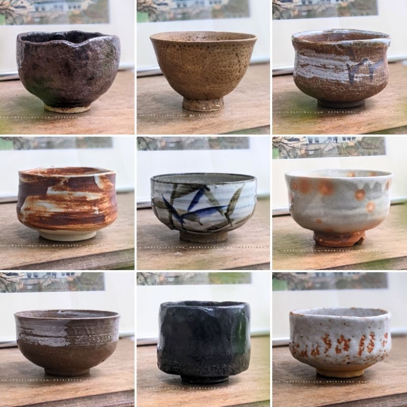 Chawan gốm Nhật nhiều mẫu dùng làm chén trà đạo - 1M2 OF VIBES | Shopee ...