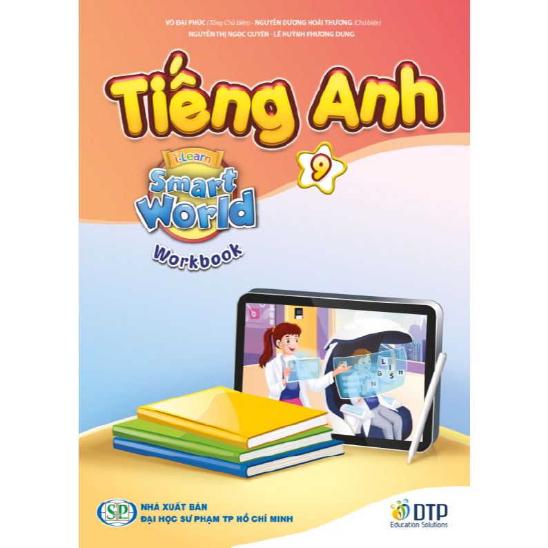 Sách - Dtpbooks - Tiếng Anh 9 i-Learn Smart World - Workbook (Sách bài tập) | Shopee Việt Nam