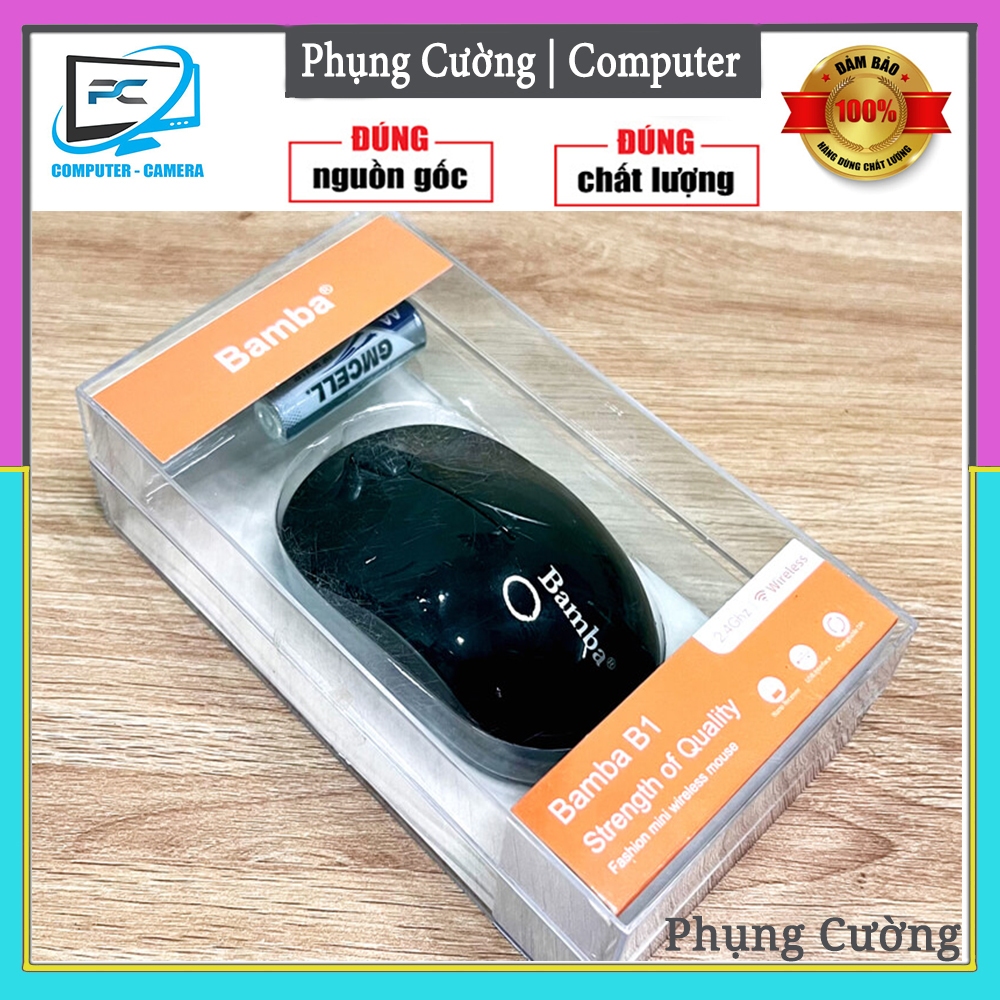 Chuột không dây Bamba B1 chính hãng | Shopee Việt Nam