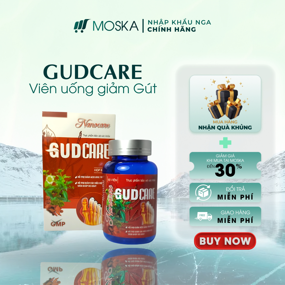 Viên Uống GUDCARE Hỗ Trợ Giảm Các Biểu Hiện, Giảm Đau Do Gud 60 viên ...