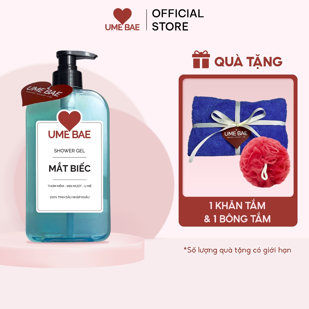 Gel Tắm Tinh Dầu Nước Hoa Ume Bae 500ml | Shopee Việt Nam