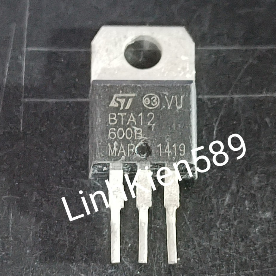 LINH KIỆN BTA12-600 BTA12-600B BTA12 600B TO-220 600V 12A THÁO MÁY | Shopee Việt Nam
