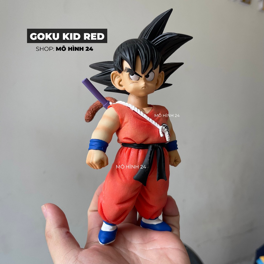 [RESIN] Mô hình Cao cấp Goku Kid Red kakarotto kid son goku 20cm figure ...