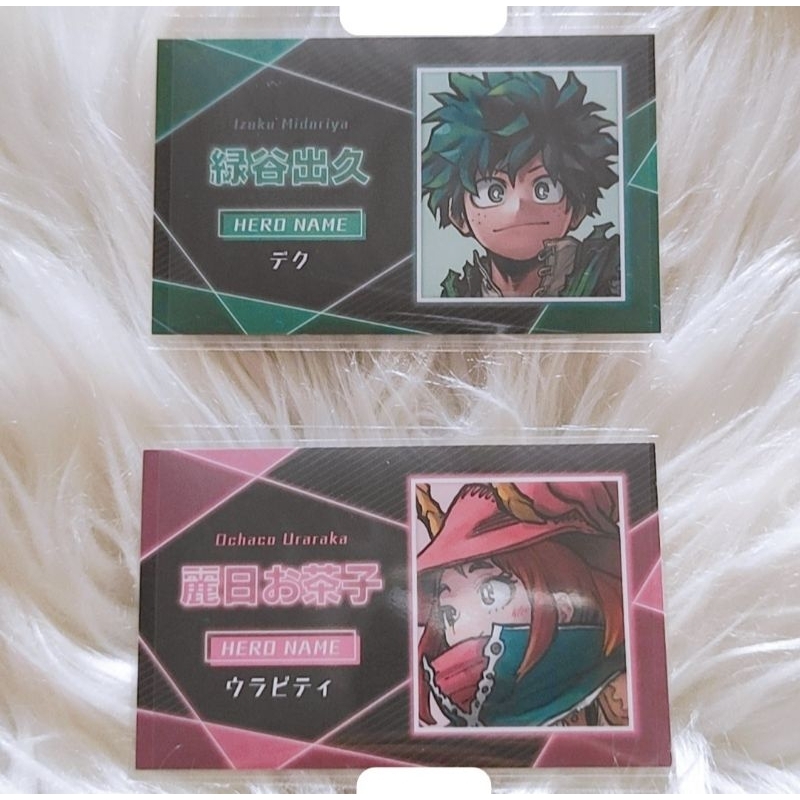 [MHA] Card Ver Fantasy Deku Ochaco My Hero Academia | Shopee Việt Nam