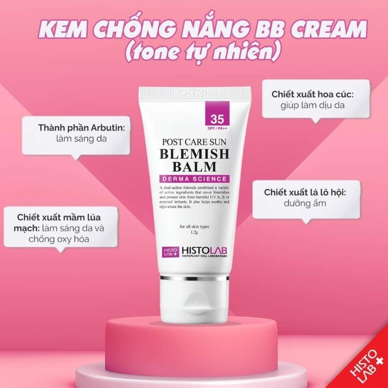 KEM CHỐNG NẮNG BB TONE TỰ NHIÊN HISTOLAB | Shopee Việt Nam