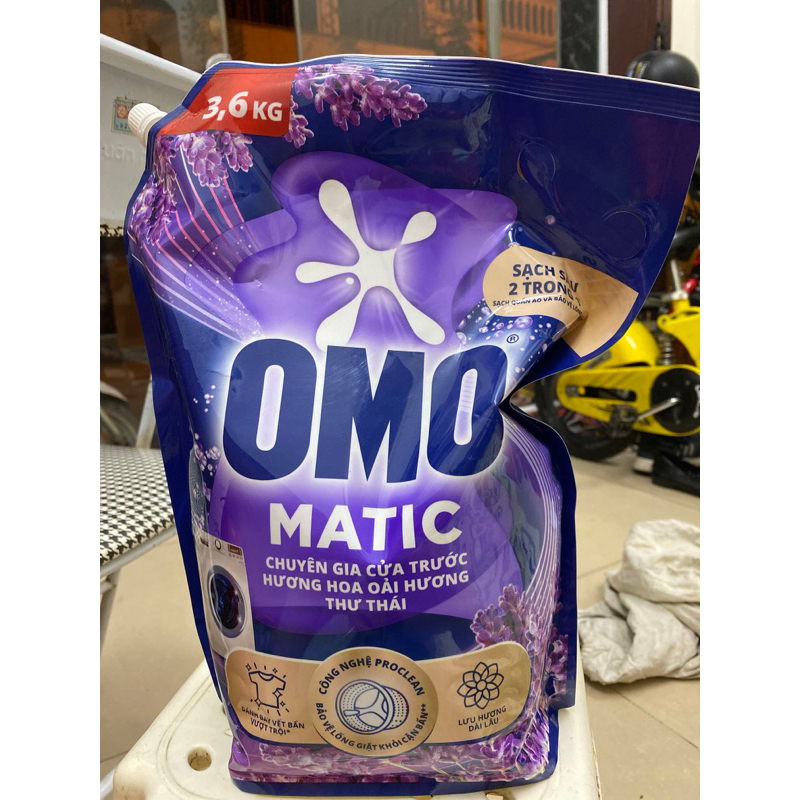 NƯỚC GIẶT OMO MATIC CHUYÊN GIA CỬA TRƯỚC HƯƠNG HOA OẢI HƯƠNG THƯ THÁI 3.6Kg | Shopee Việt Nam