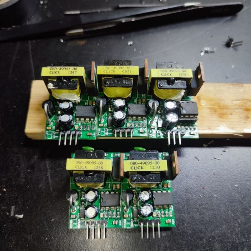 Combo 5 cái nguồn 10v-70v ra 12v-1A | Shopee Việt Nam