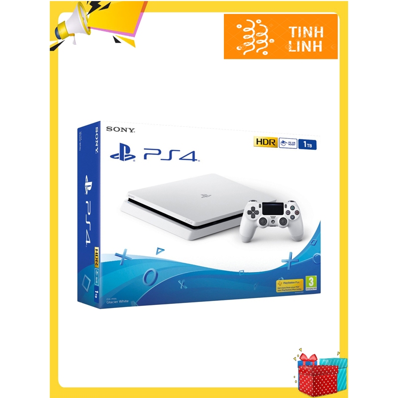 Máy Chơi Game PS4 Slim 1T màu trắng - 2nd | Shopee Việt Nam