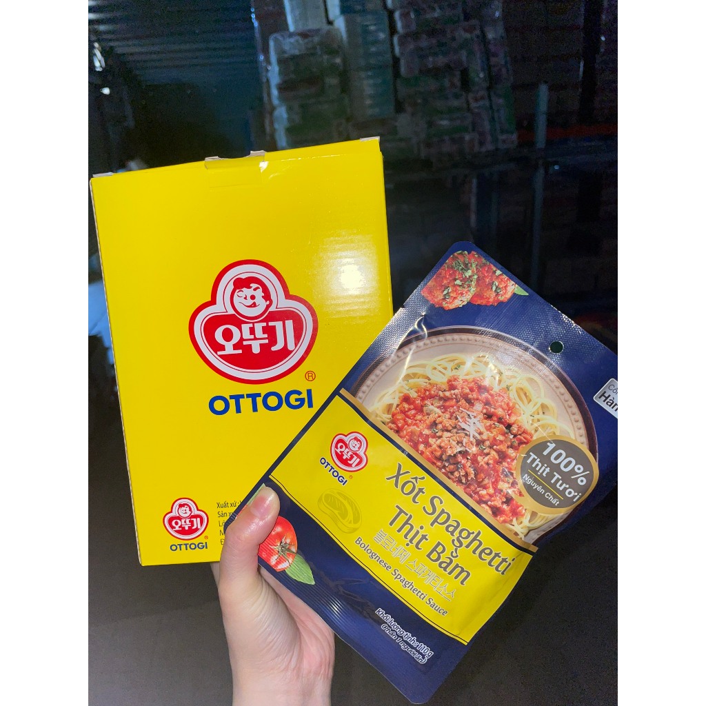 Xốt spaghetti thịt bằm - OTTOGI - 110g | Shopee Việt Nam