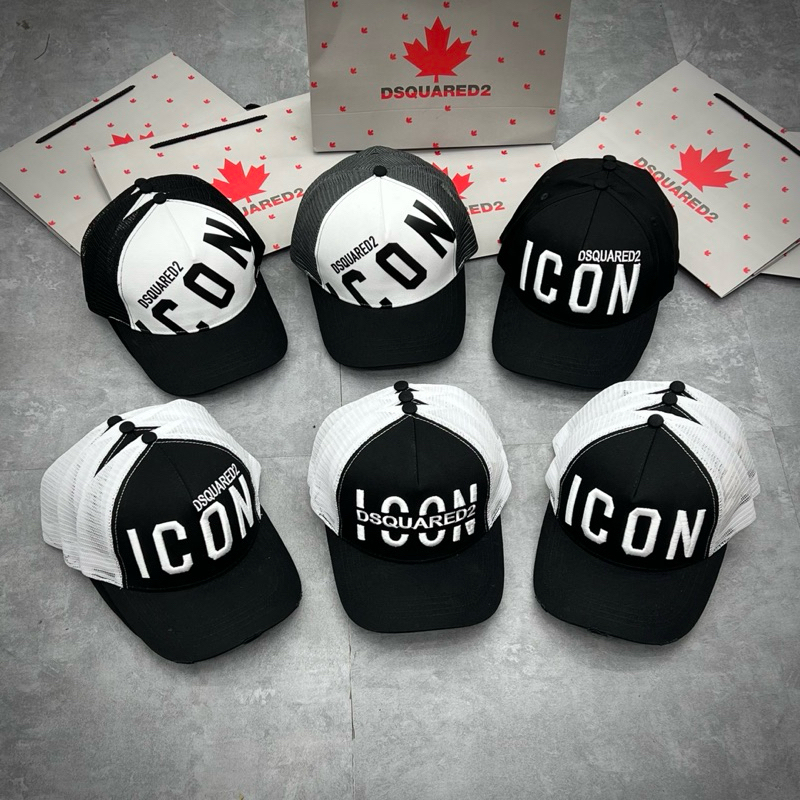 Tuyển tập mũ DSQ ICON kiểu dáng trẻ trung hottrend - Mũ ICON thêu phối ...