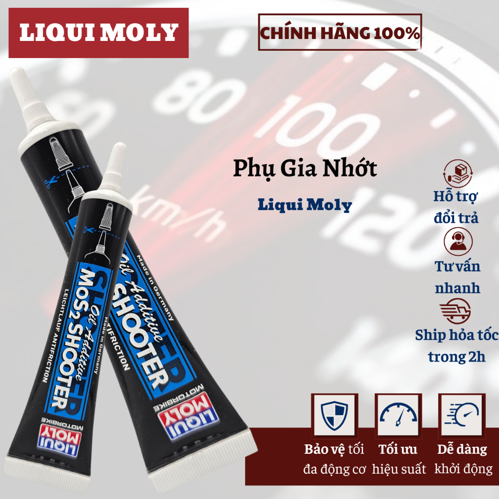 Phụ Gia Nhớt Liqui Moly Motorbike MoS2 Shooter 20ML-Sản xuất tại ĐứcC ...