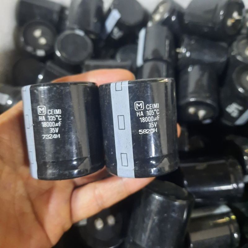 Tụ lọc nguồn Nhật 35v-18000uf, hàng TM | Shopee Việt Nam