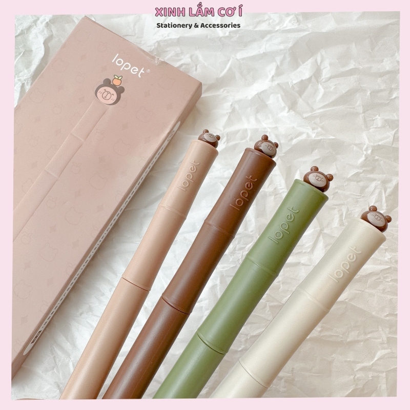 Bút Gel xoay Lopet Capybara mực đen mẫu mới [Xinh Lắm Cơ Í] | Shopee ...