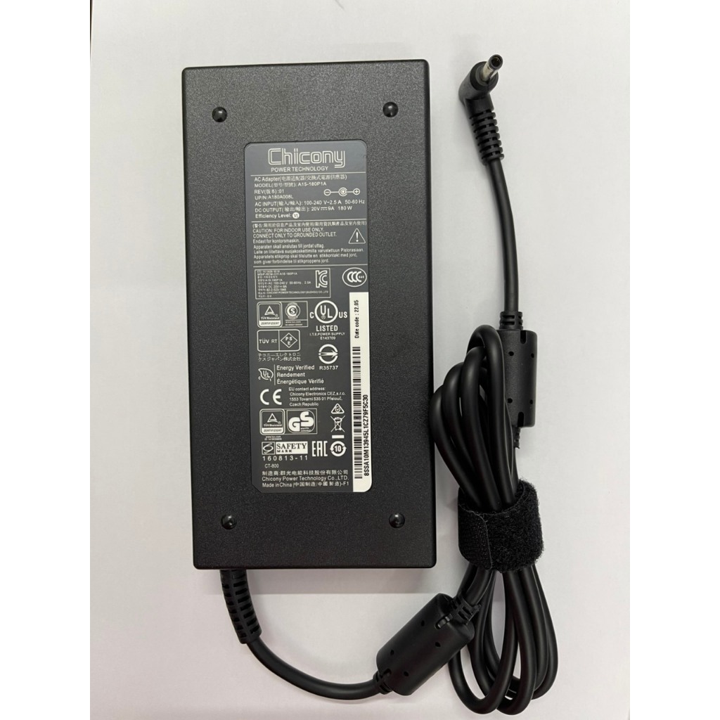 Sạc 20V 9A 180W AC Charger Adapter For MSI Katana GF66 11UE-088NEU GF75 ...