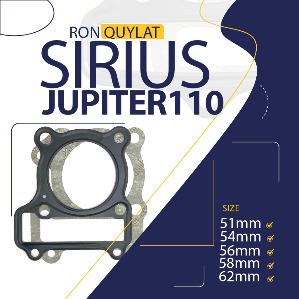 Full Bộ Ron Lòng Sirius 110 54 56 58 62( Sirut 54 56 58 mm ) Si110 ...