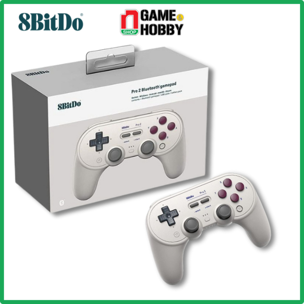 TAY CẦM CHƠI GAME 8BITDO PRO 2 BLUETOOTH GAMEPAD G CLASSIC EDITION - HALL EFFECT JOYSTICKS (Màu ...