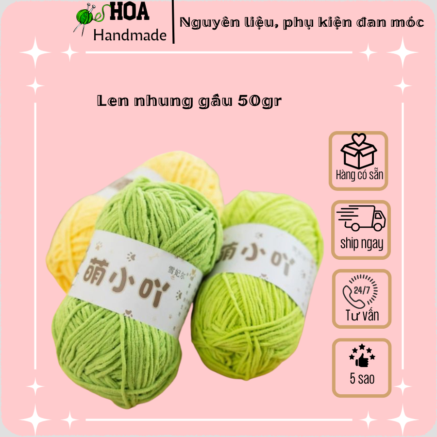 len nhung gấu mềm nhẹ (mengmeng) | Shopee Việt Nam