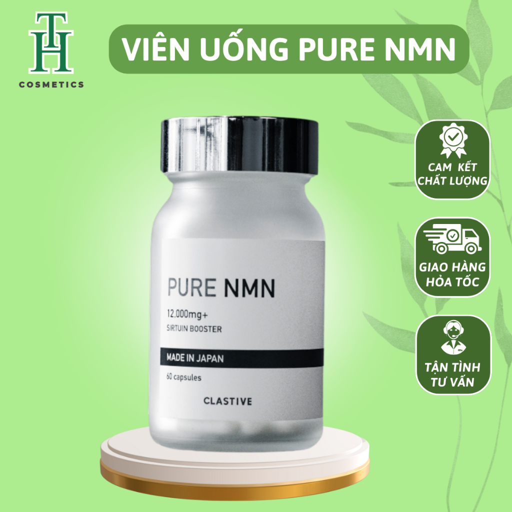 Viên Uống PURE NMN 12000MG+ - CHÍNH HÃNG - Viên Trẻ Hóa Và Chống Lão Hóa Toàn Diện | Shopee Việt Nam