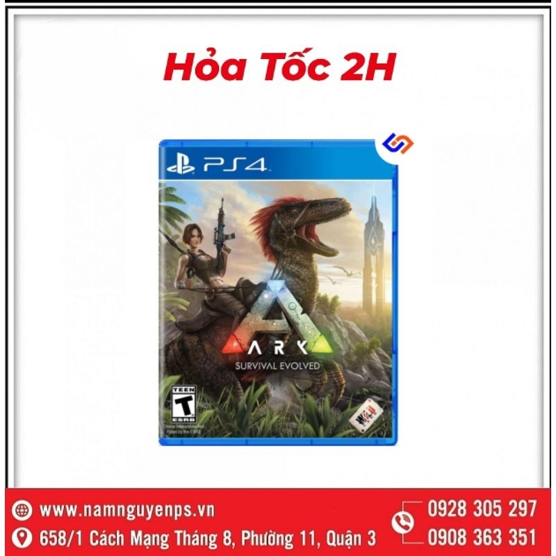 Đĩa Game PS4 | ARK Survivor Edition (Săn Khủng Long 1-2 Players ...
