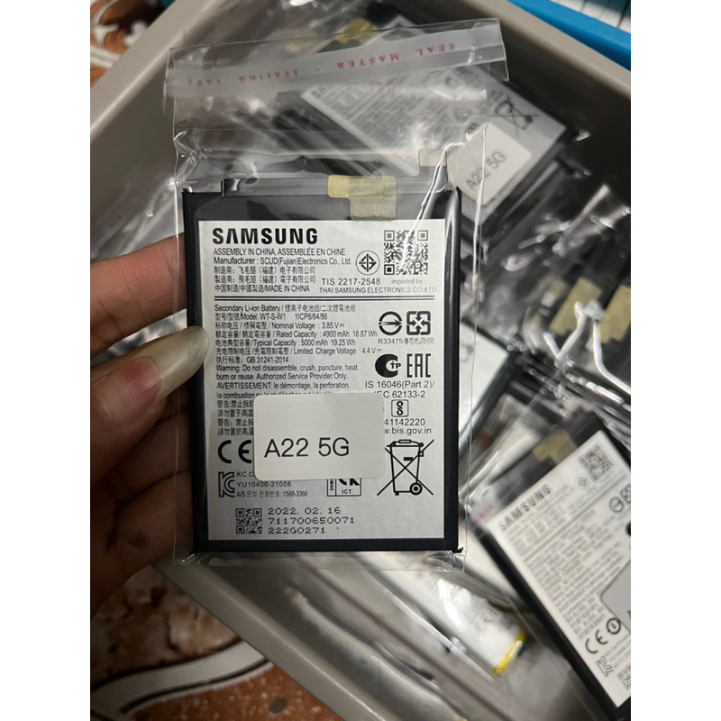 Pin Samsung A22 5G ( A226 ) zin hãng 5000mAh | Shopee Việt Nam