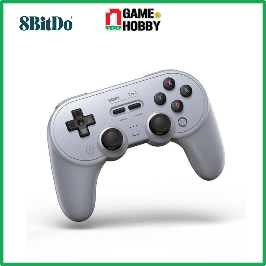 TAY CẦM 8BITDO PRO 2 BLUETOOTH GAMEPAD GRAY EDITION - HALL EFFECT JOYSTICKS | Shopee Việt Nam
