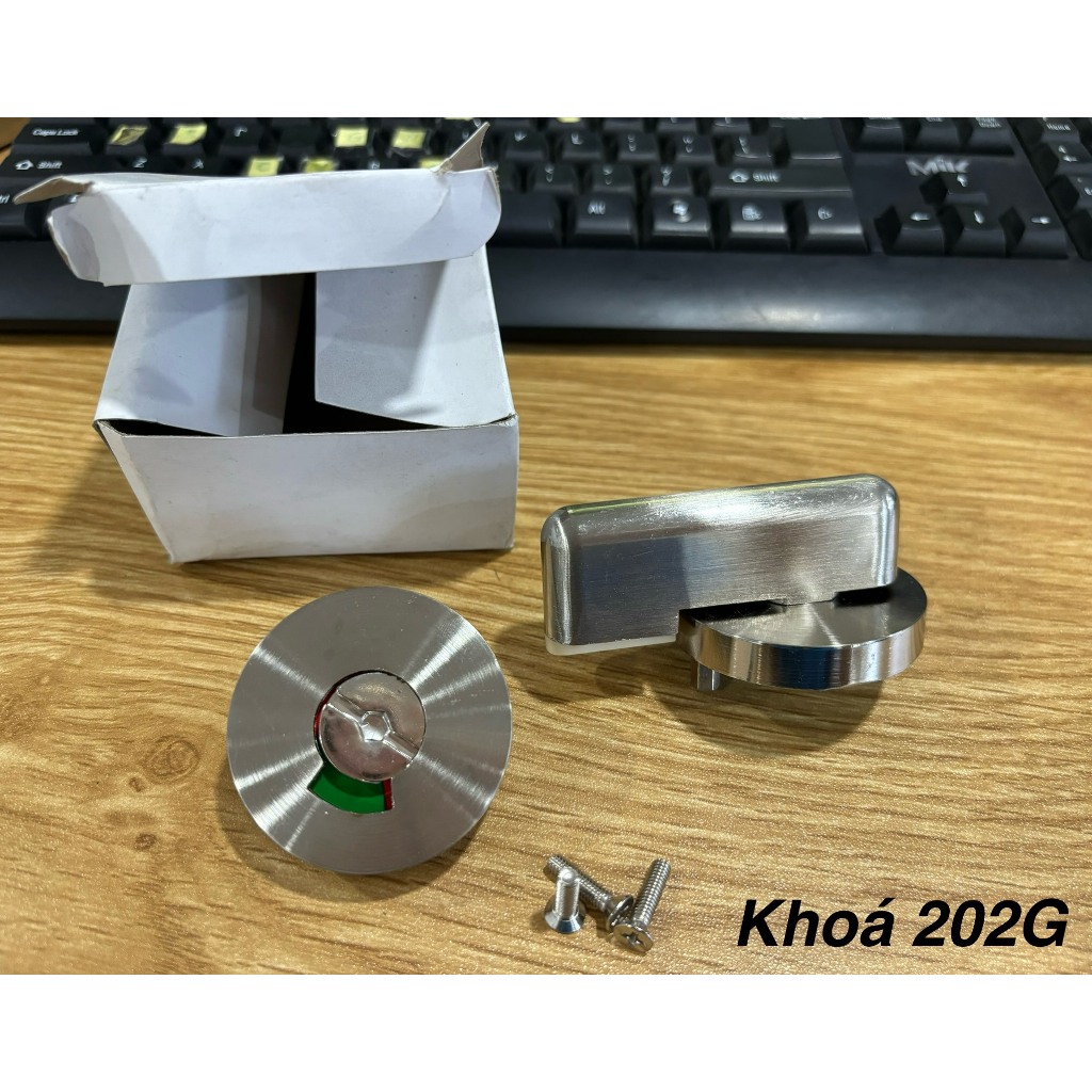 KHOÁ BÉO INOX 304 PHỤ KIỆN VÁCH NGĂN VỆ SINH - MBEE | Shopee Việt Nam