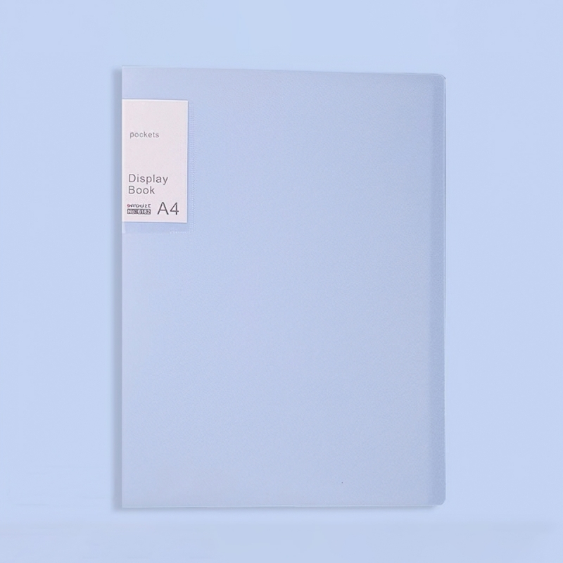 Bìa nhựa , File lá Clear Book nhiều màu đủ loại 20/40/60/100 lá, file đựng tài liệu A4 nhiều ...