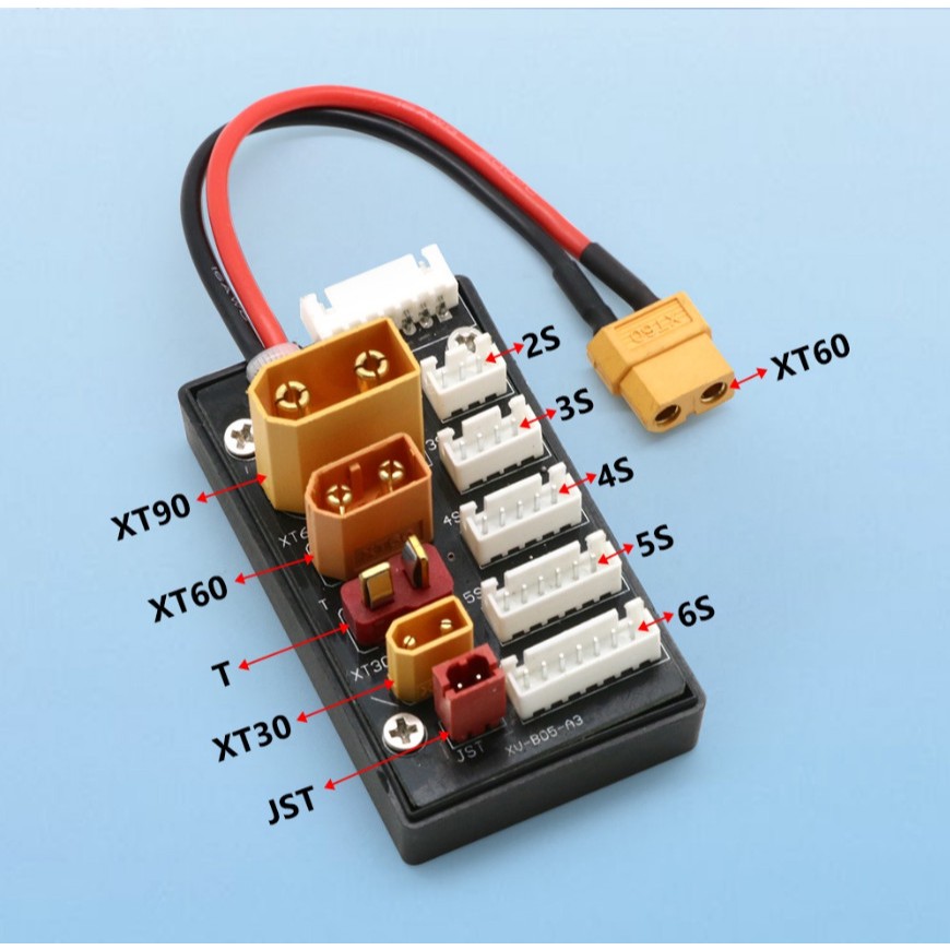 Vỉ Sạc Đa Năng , Vỉ Sạc Pin lipo XT90, XT60, T, XT30, Jack T Và Jack JST Sạc 2s-6s | Shopee Việt Nam