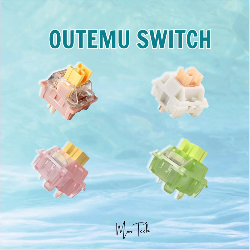 [Sẵn Hàng] Switch Outemu Peach Silent RGB / Cream Yellow Pro / Peach ...