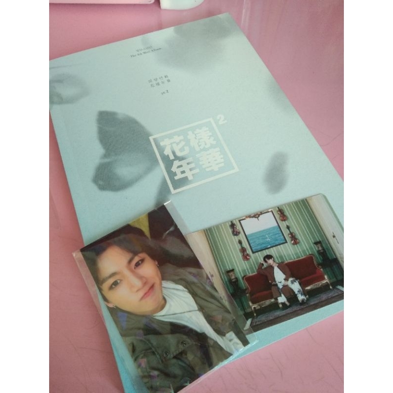 Bộ ảnh BTS HYYN unseal version màu xanh card JK như ảnh | Shopee Việt Nam