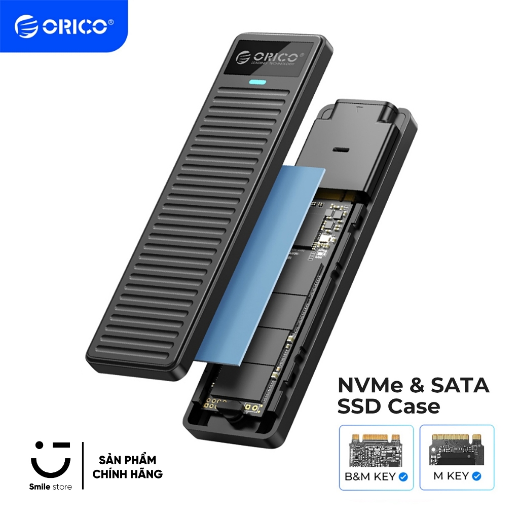Box Ổ Cứng SSD M2 NVME / M2 SATA To USB Type-C ORICO - Hàng Chính Hãng ...