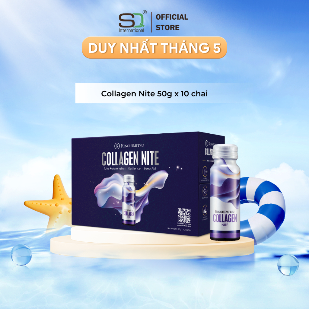 Nước Uống Kinohimitsu Đẹp Da J'Pan Collagen Diamond Nite Drink 50ml x ...