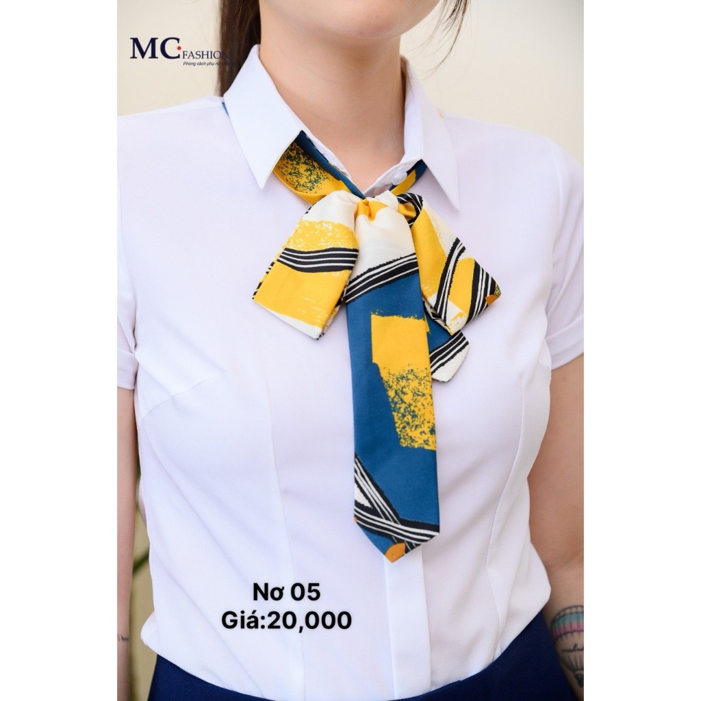 Mẫu Dây Thắt Cổ Áo Sơ Mi Thời Trang Nữ N003 & N005 | Shopee Việt Nam
