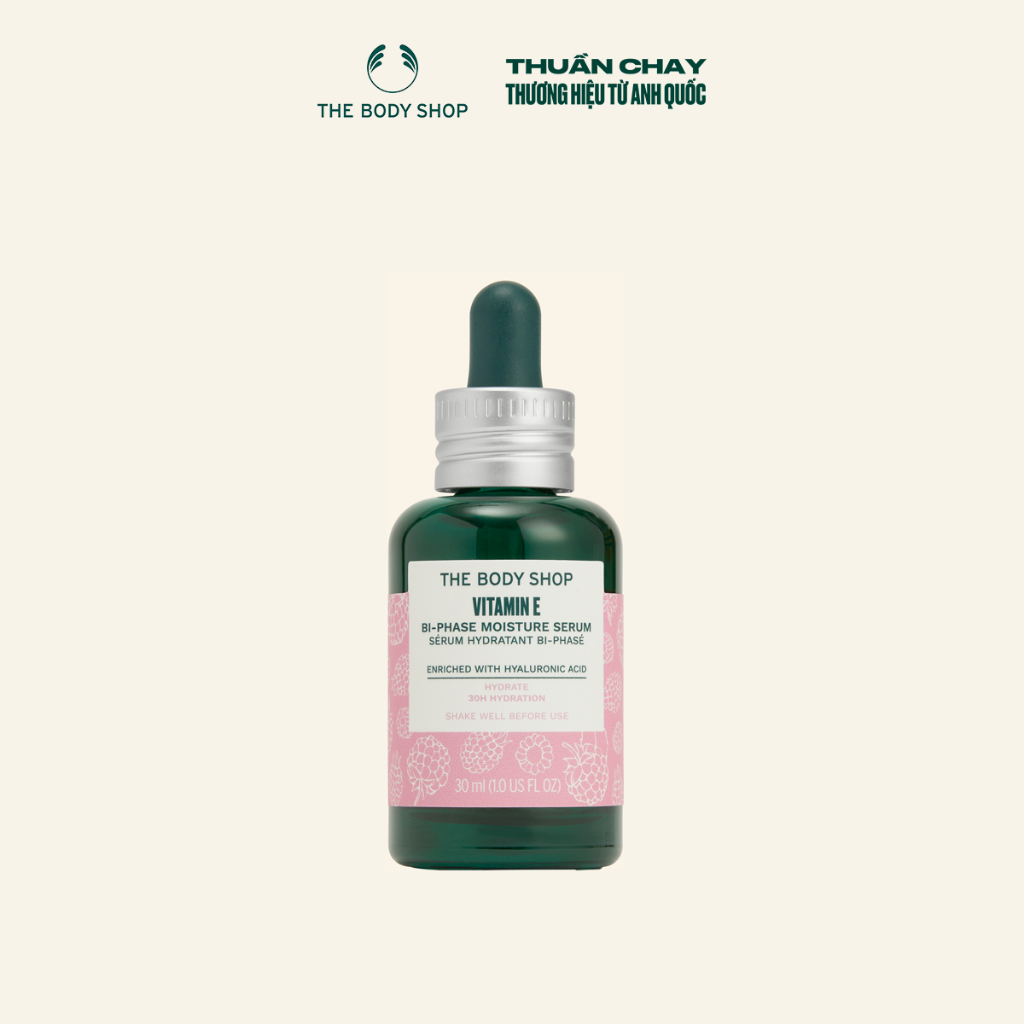Tinh Chất Dưỡng Ẩm Vitamin E Bi-Phase Serum 30ML The Body Shop | Shopee ...