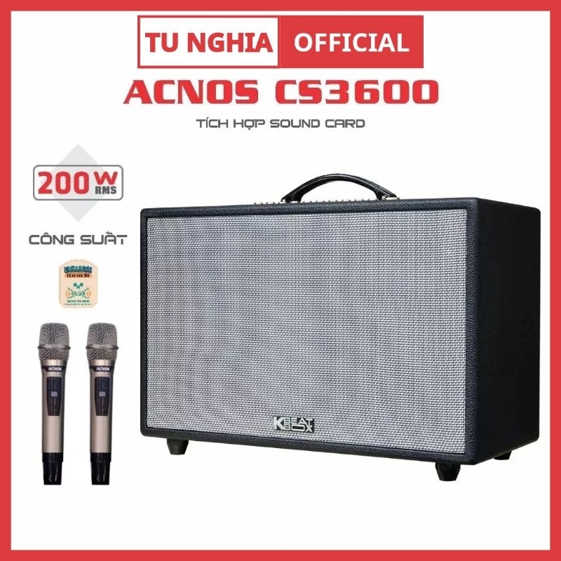 Loa Xách Tay ACNOS CS3600 | New 100% | Bảo hành chính hãng 12 tháng | Shopee Việt Nam