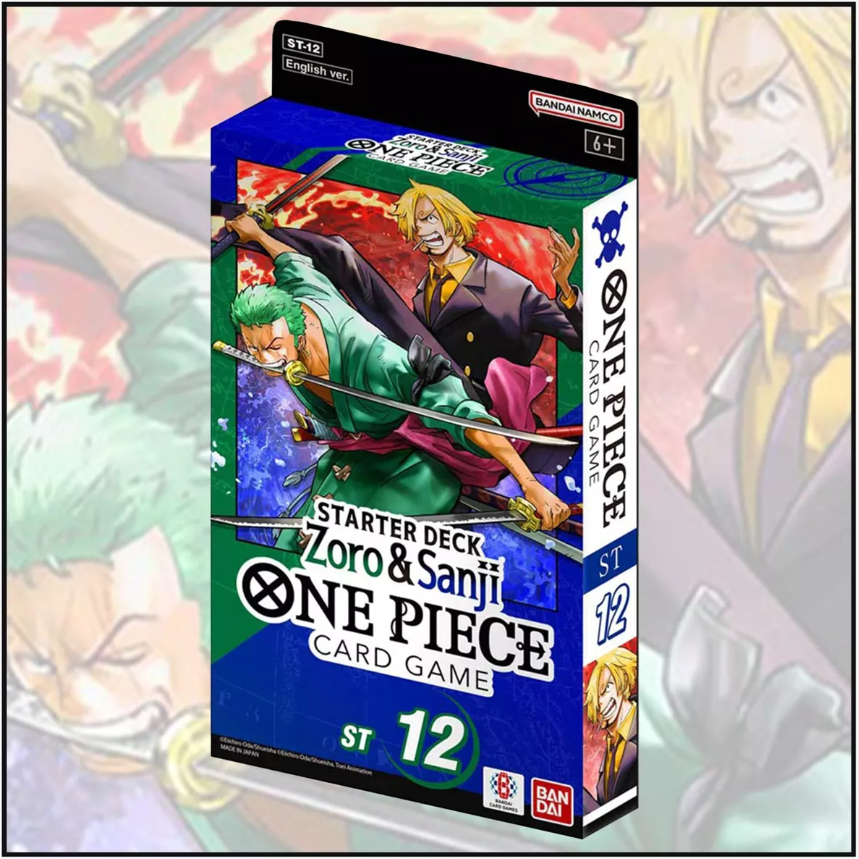 🌟CHÍNH HÃNG🌟 Bài Tiếng Anh One Piece Starter Deck 12 Zoro & Sanji ST-12 ...
