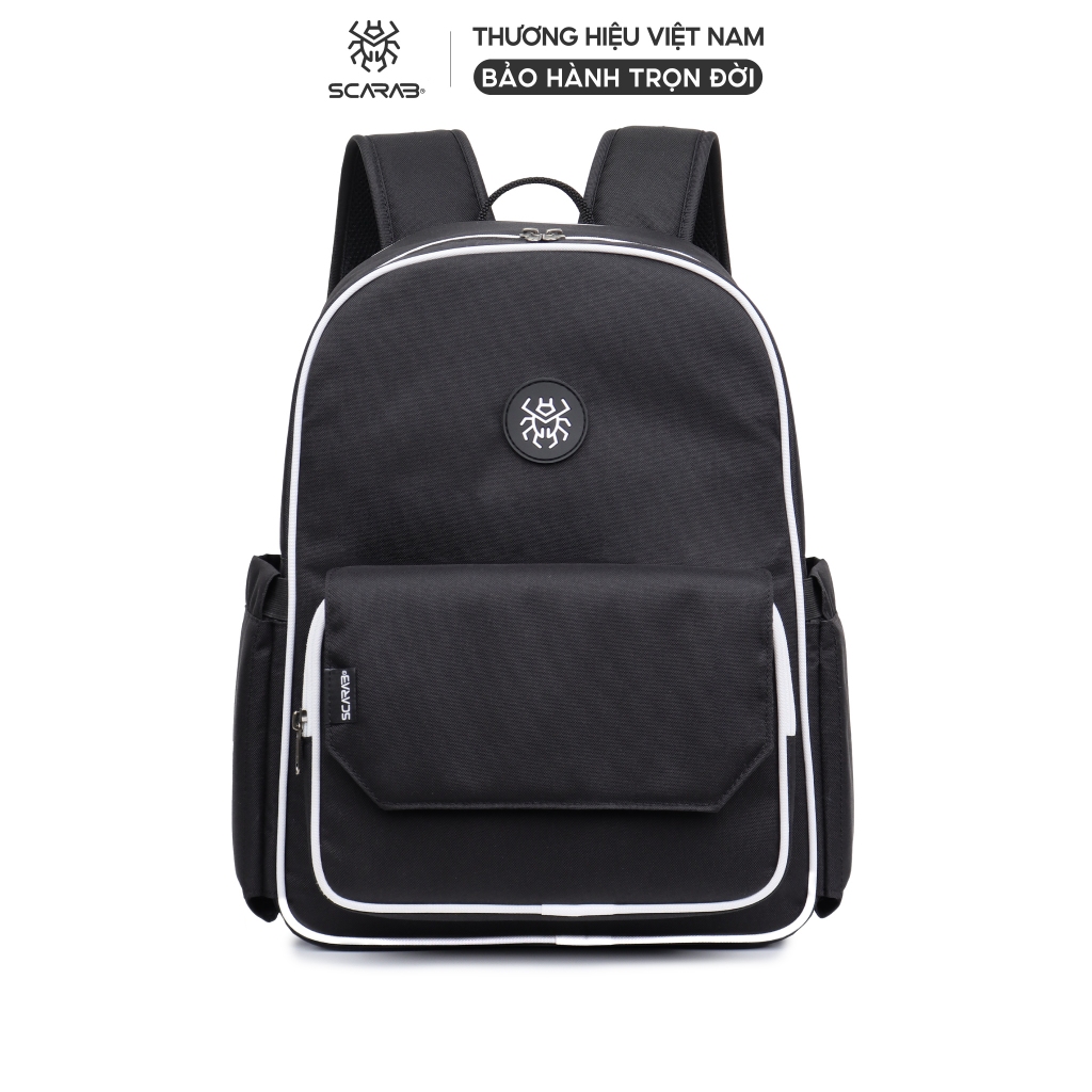 Balo Đi Học Nam Nữ SCARAB DAYPACK BACKPACK Form Chắc Chắn Dày Dặn Đựng ...