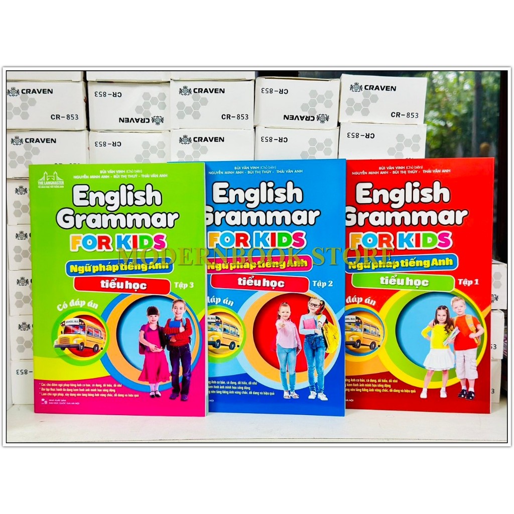 English grammar for Kid ( trọn bộ 3q ) | Shopee Việt Nam