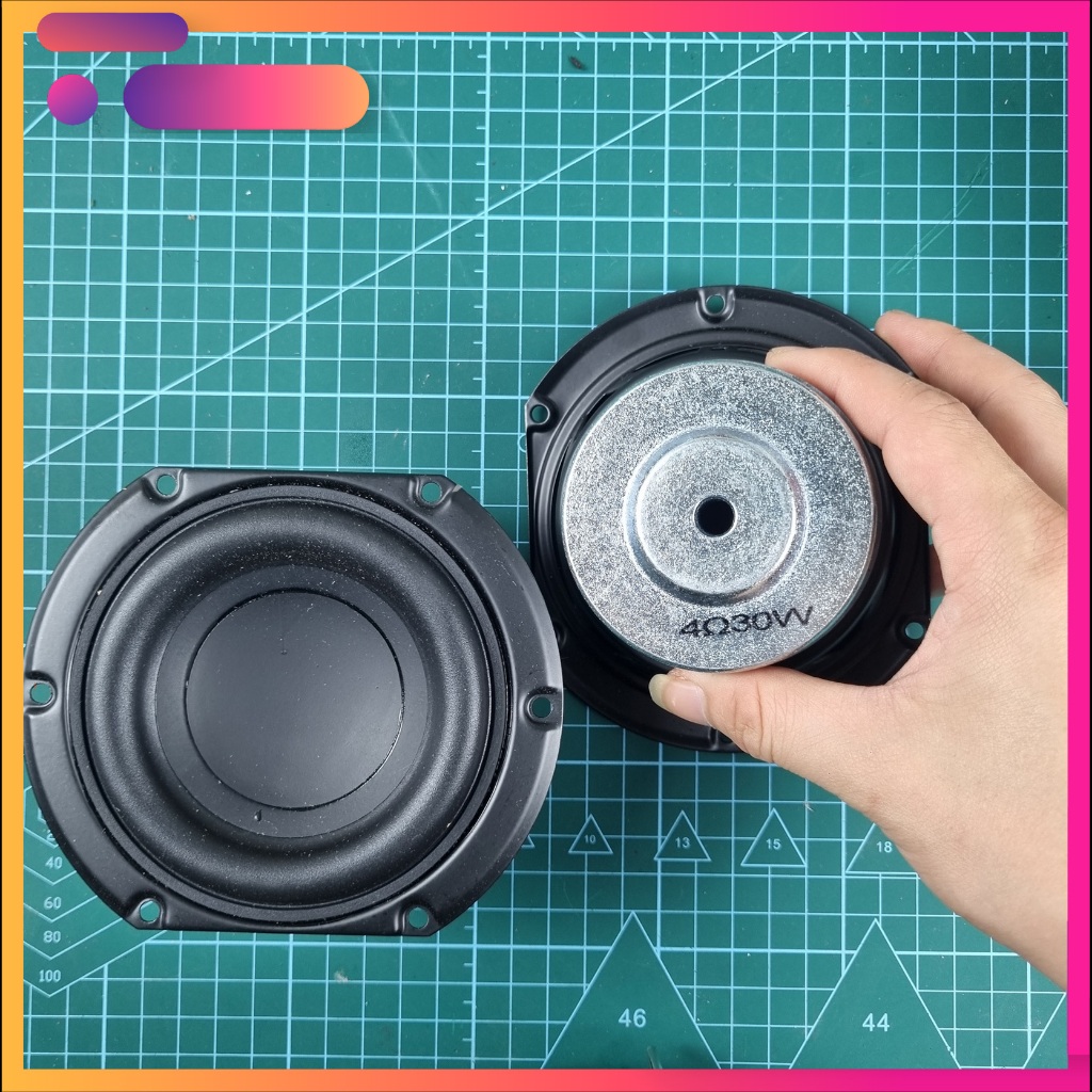 Loa mid bass Peerless Loại xịn Củ từ 80mm thay thế Marshall Kill Brun 4inch 4Ω 30W(Giá 1 chiếc ...