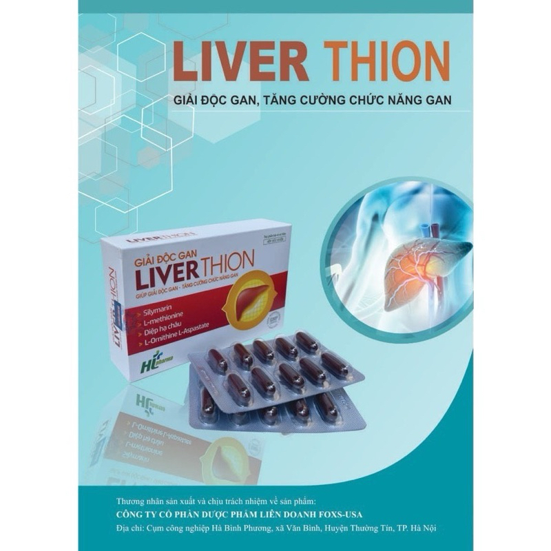 Giải độc Gan, tăng cường chức năng Gan LIVER THION | Shopee Việt Nam