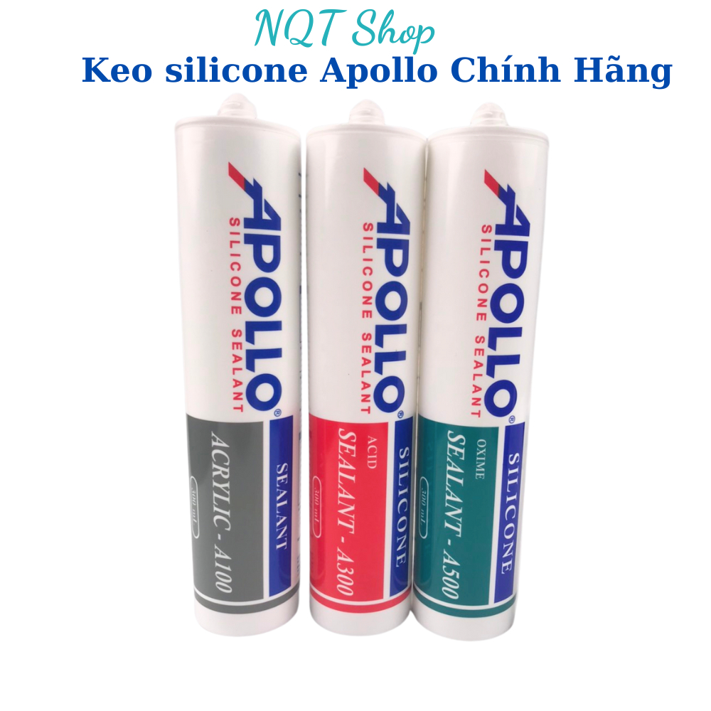 Keo Silicone A100 A300 A500 Apollo Chính Hãng - Dung Tích 300ml ...